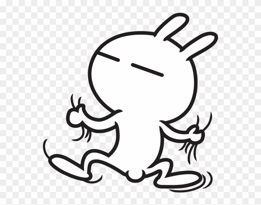 Tuzki Sticker Cartoon 0 Clip Art - Tuzki - Full Size PNG Clipart Images ...