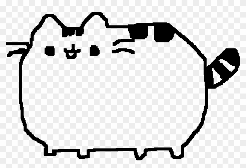 Pusheen - - Pixel Art - Full Size PNG Clipart Images Download