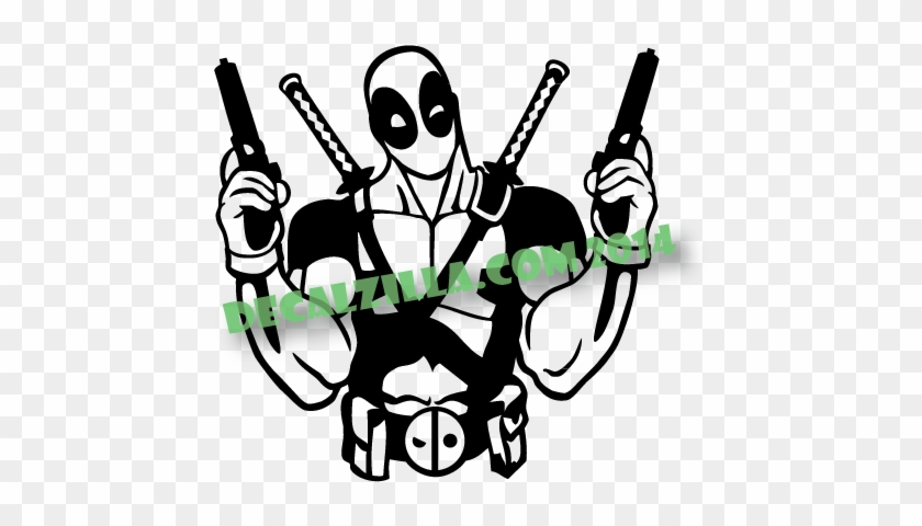 Deadpool - Decal Sticker - Decal - Free Transparent PNG Clipart Images ...