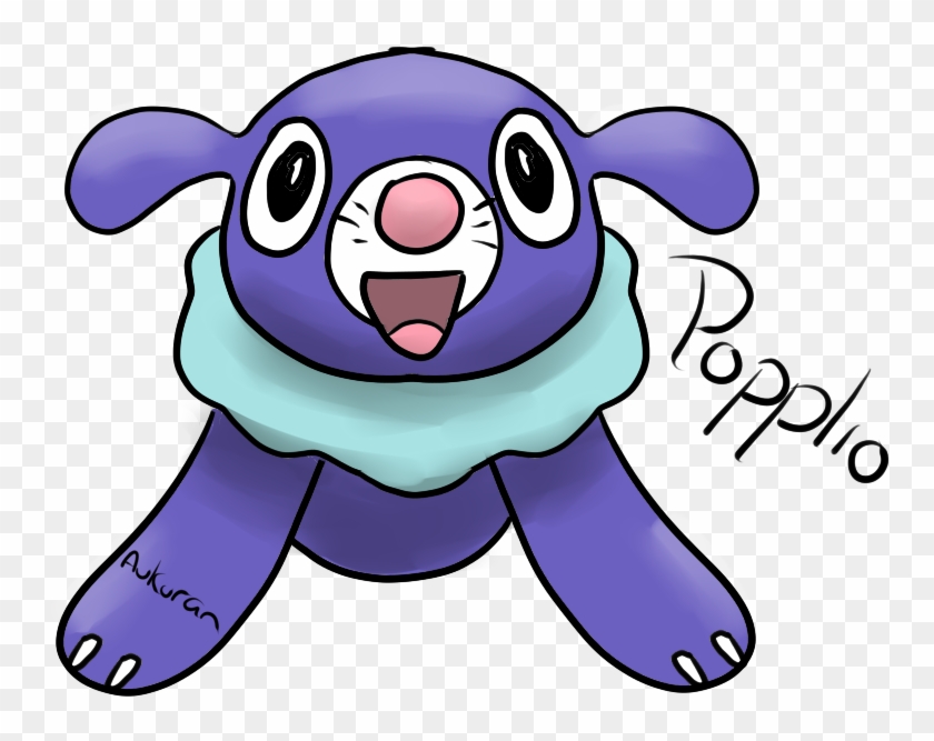 Popplio New Pokemon Starter - Cartoon - Free Transparent PNG Clipart ...