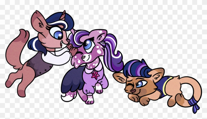 Carouselunique, Cat, Cat Pony, Kitten, Litter Ponies, - Mlp Capperlight ...