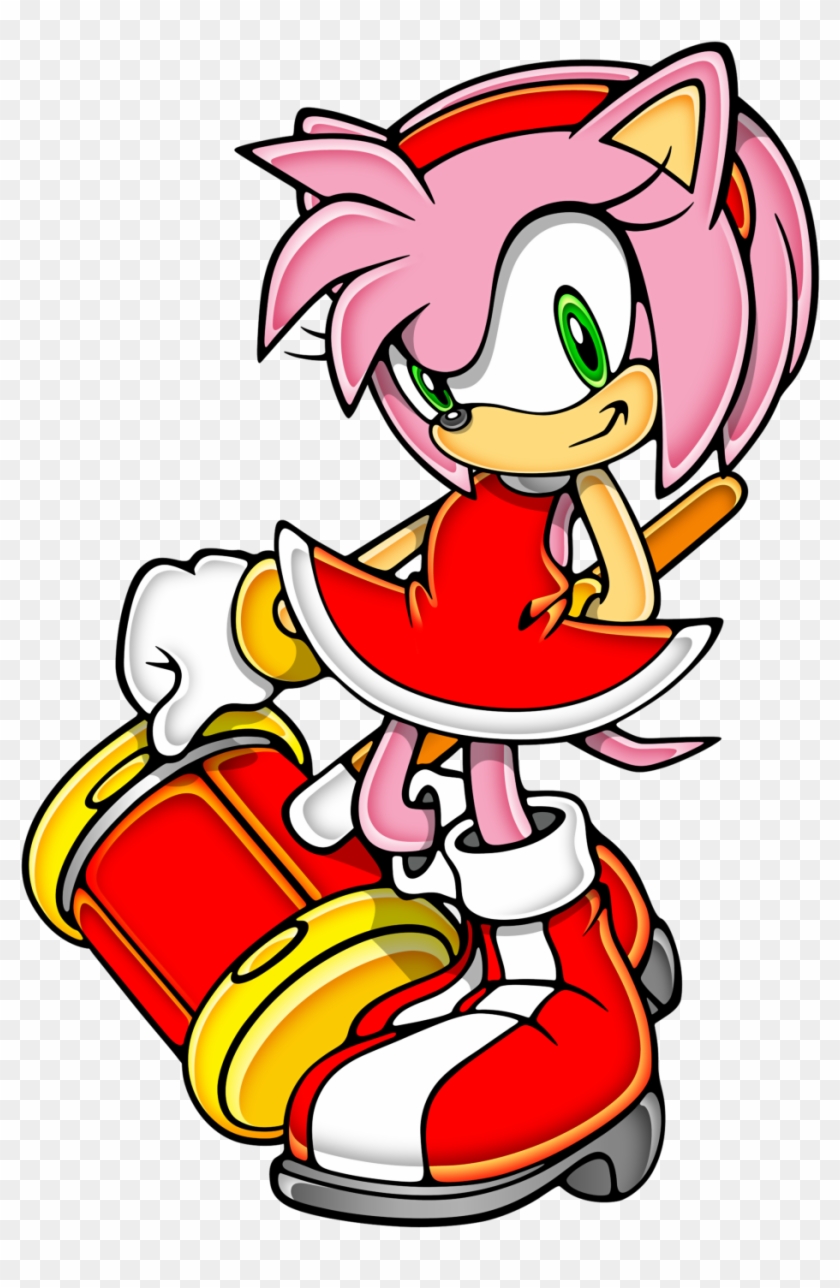 Amy Rose - Amy Sonic The Hedgehog - Full Size PNG Clipart Images Download