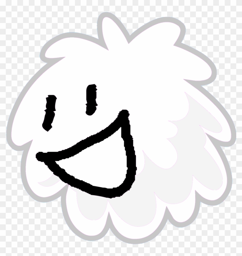 Snow Puffball - Puffball Battle For Dream Island - Full Size PNG ...