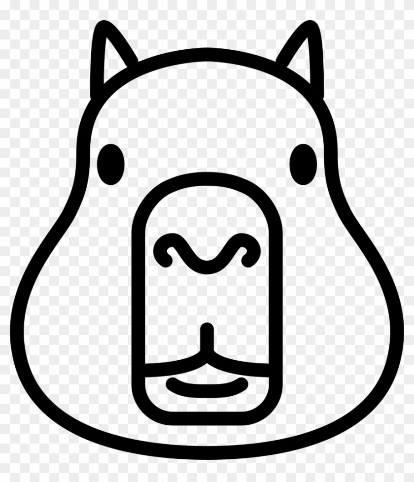 Png File - Capybara Png Face - Full Size PNG Clipart Images Download