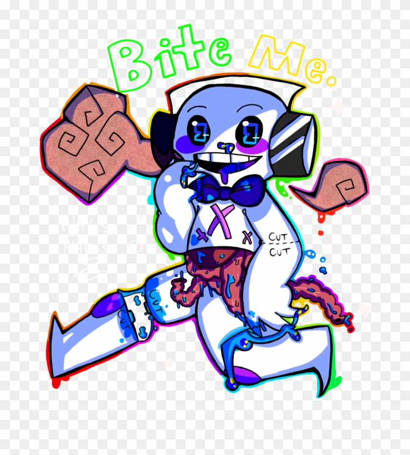 Bite Me - Cartoon - Free Transparent PNG Clipart Images Download