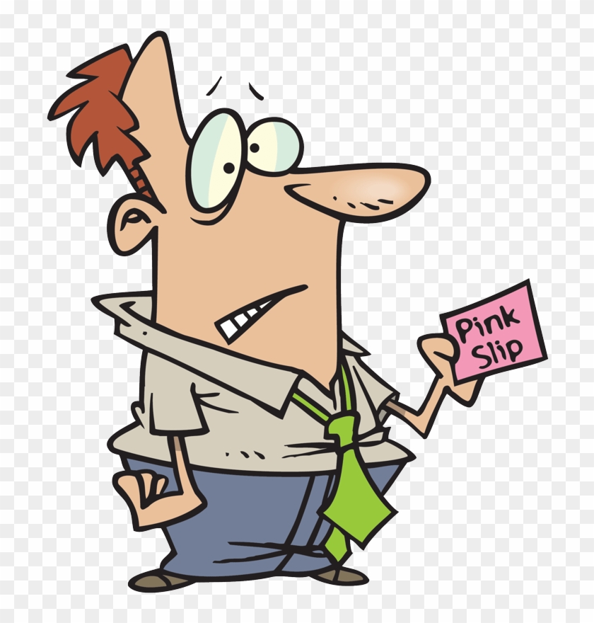 Pink Slip Cartoon - Free Transparent PNG Clipart Images Download