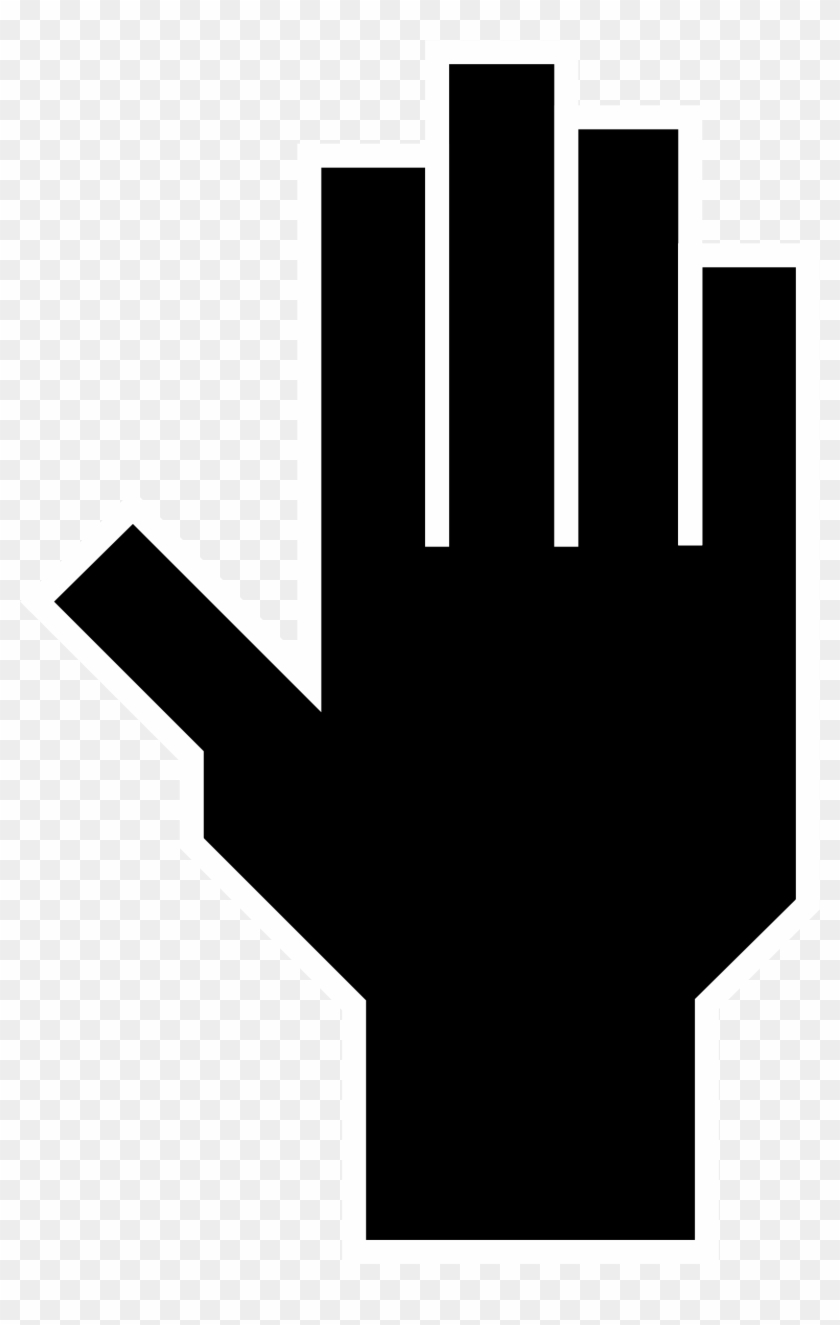 Big Image - Black Hand - Full Size PNG Clipart Images Download