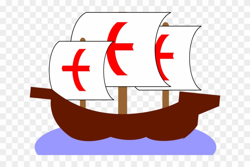 Caravel Clipart Columbo - Carabelas Png - Free Transparent PNG Clipart ...
