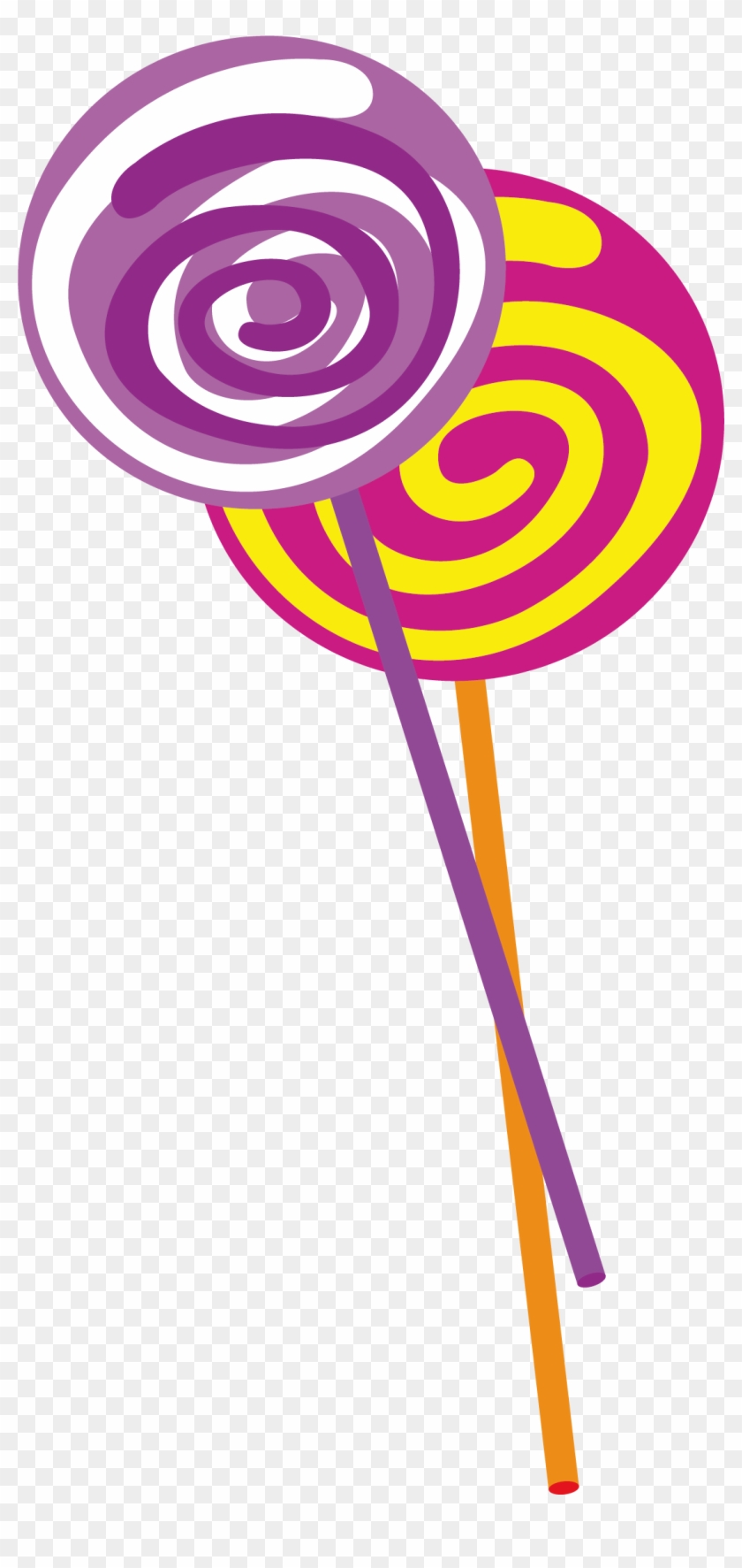 Purple Candy On White Background Royalty Free Cliparts, - Vector - Free ...