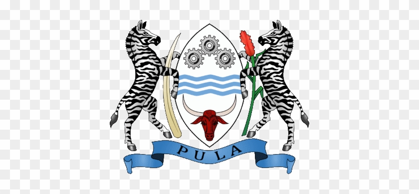 Botswana Coat Of Arms - Botswana Coat Of Arms - Full Size PNG Clipart ...