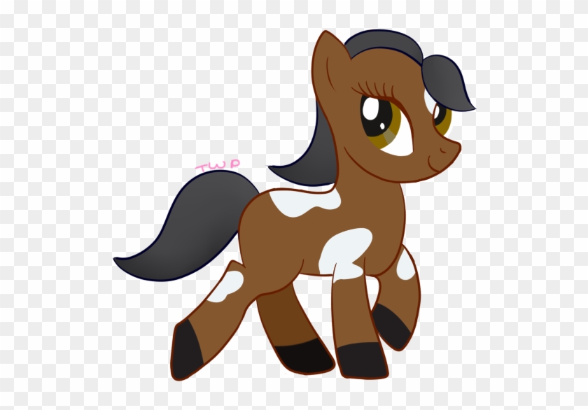 Pinto Horse By Tehwebkinzprincess - Cartoon - Free Transparent PNG ...