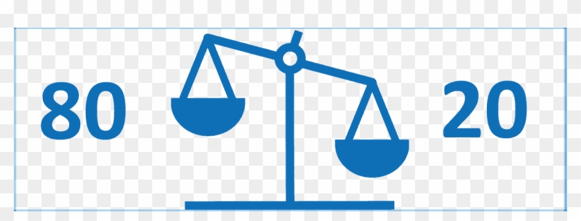 80-20 Rule - 80 20 Png - Full Size PNG Clipart Images Download