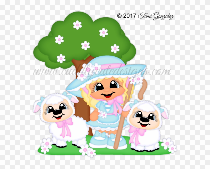Little Bo Peep - Cartoon - Full Size PNG Clipart Images Download
