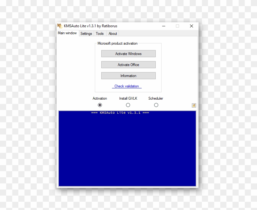 Kmsauto Lite V1 - Screenshot - Free Transparent PNG Clipart Images Download