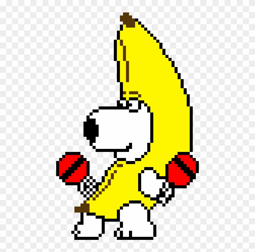 Brian In Banana Costume - Banana Brian Family Guy - Full Size PNG ...