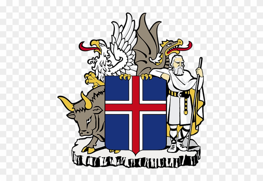 These Four Guardian Spirits Of Iceland Protect Each - Iceland Coat Of ...