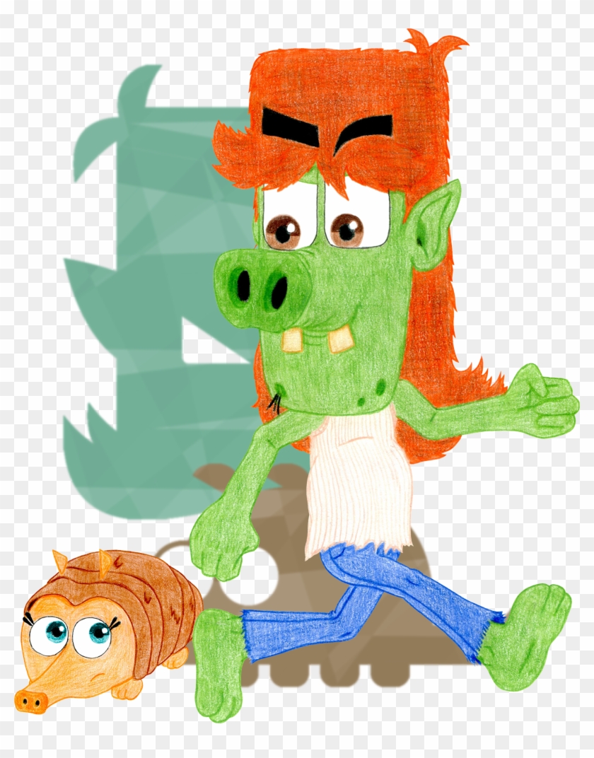 Jobeaux And Fuzzy Thunder By Woo Foo Battlefield - Cartoon - Full Size ...