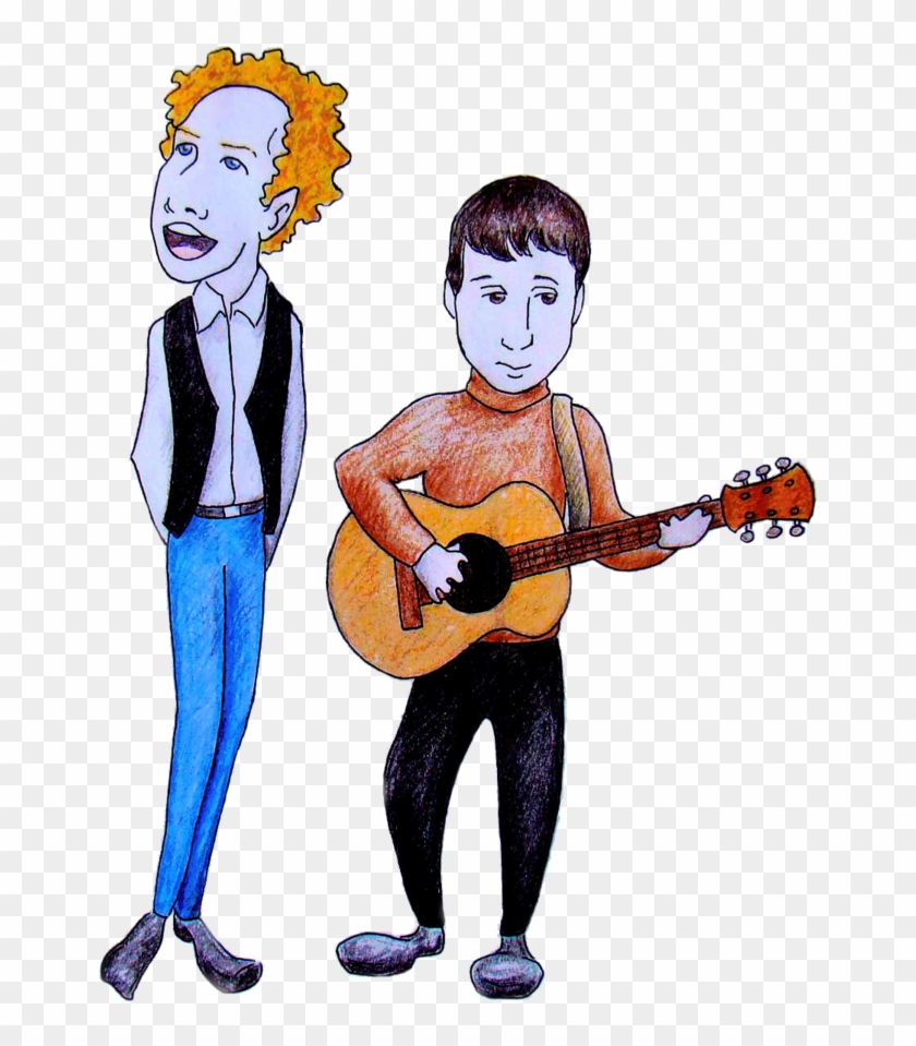 Simon And Garfunkel By Kazoheen - Comics - Free Transparent PNG Clipart ...