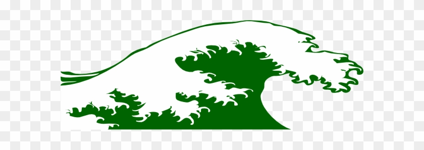 Clip Art Green Waves - Full Size PNG Clipart Images Download
