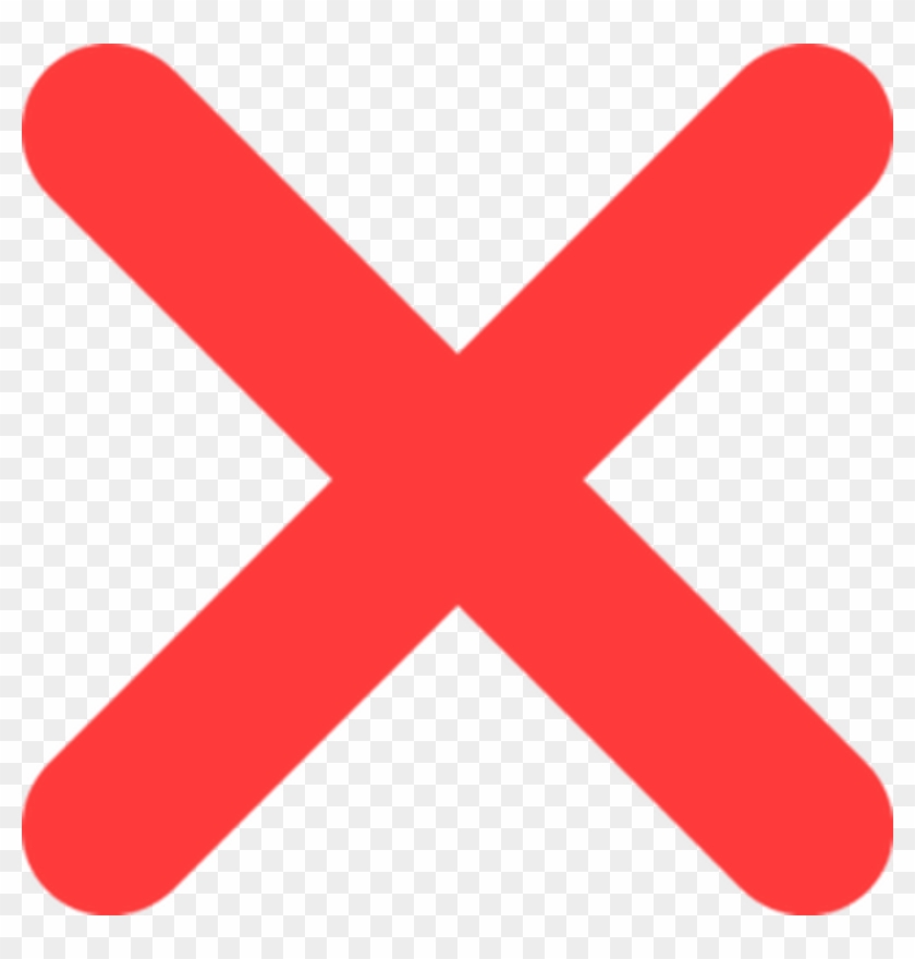 X Button Clipart - X Icon - Full Size PNG Clipart Images Download