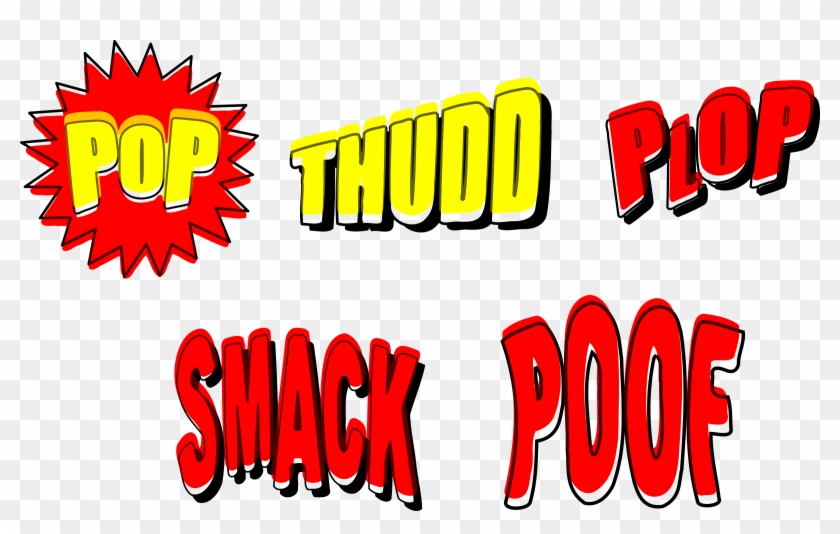 Clipart - Comic Sound Effects Png - Full Size PNG Clipart Images Download