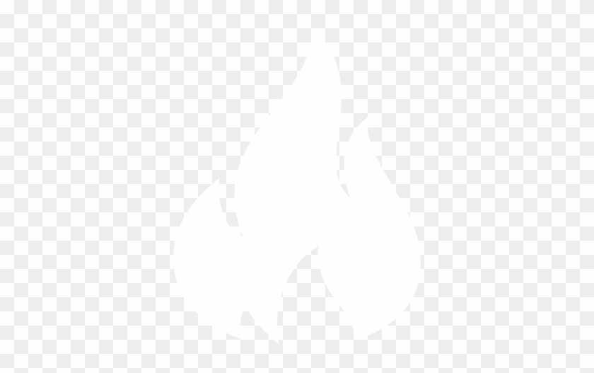 Extreme Heat - Fire Icon White Png - Full Size PNG Clipart Images Download