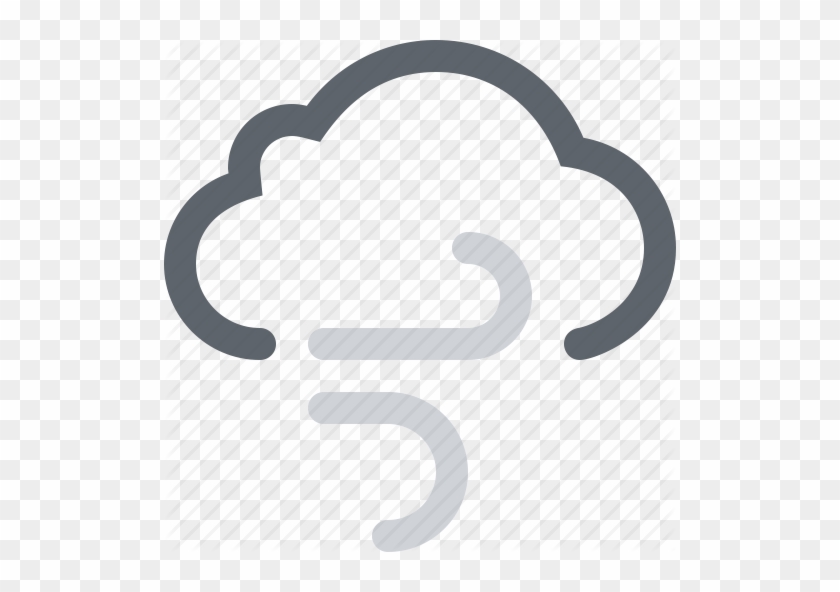 Wind Clipart Breezy - Rain Snow Mix Weather Icon - Full Size PNG ...