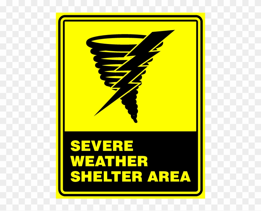 Safe Shelter Symbol , Safe - Severe Weather Sign - Full Size PNG ...