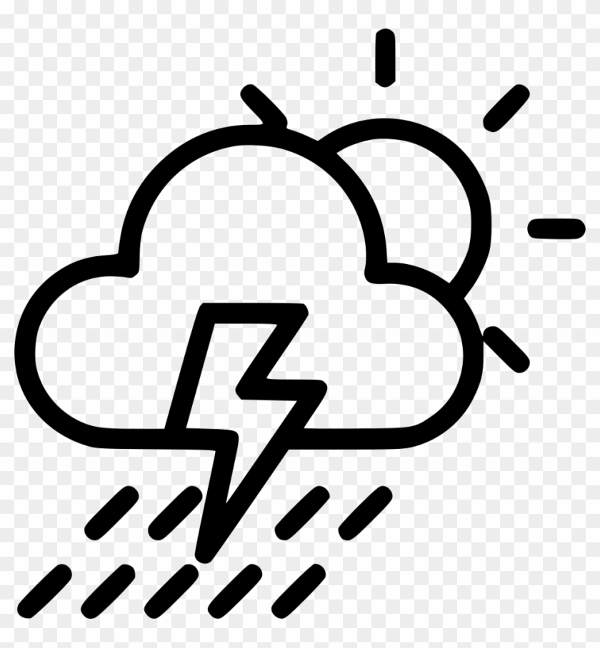 Weather Cloud Cloudy Rain Thunder Sun Comments - Cloud - Full Size PNG ...