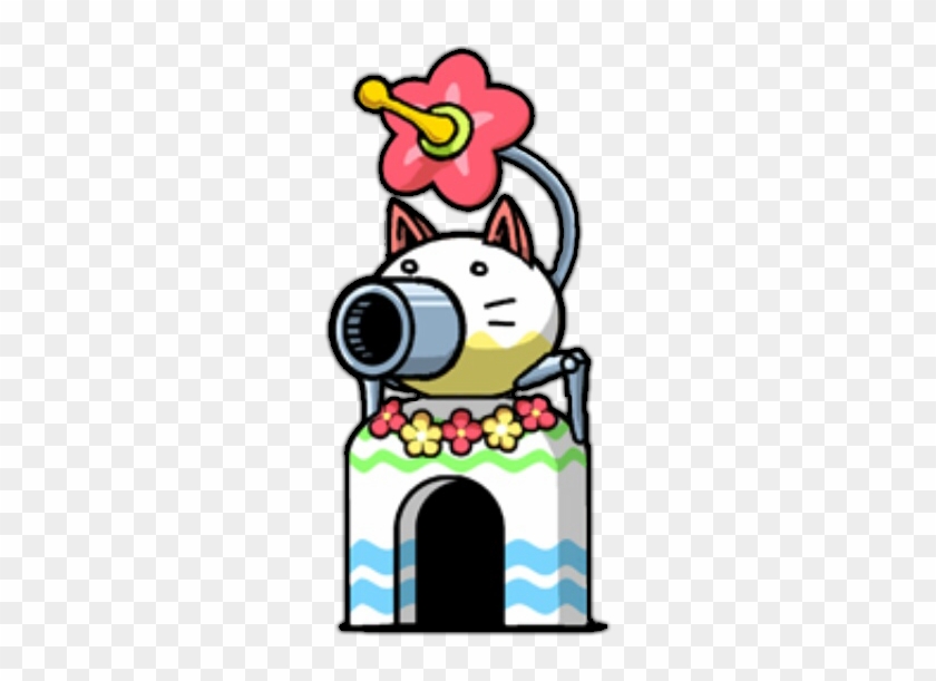 Attacks By Firing A Green Laser Beam - Battle Cats Cat Cannon - Full ...