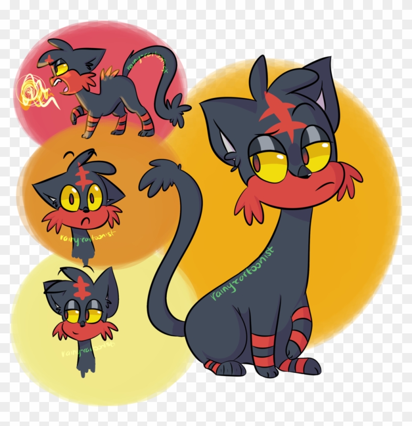 Litten By Rainy Cartoonist Litten By Rainy Cartoonist - Cartoon - Free ...