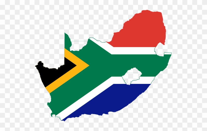Africa Map Clip Art - South Africa Flag Map - Full Size PNG Clipart ...