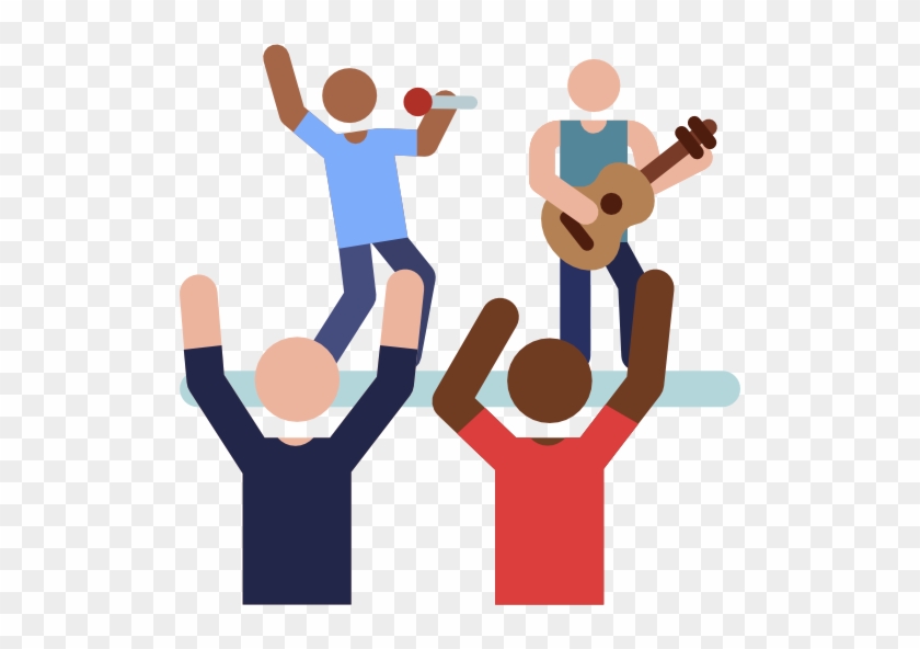 Concert Free Icon - Concert - Full Size PNG Clipart Images Download