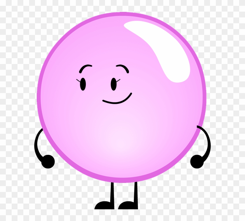 Pink Bubble Pose - Bfdi Pink Bubble - Full Size PNG Clipart Images Download