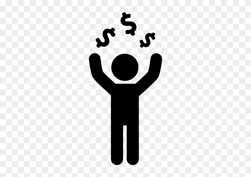 Man With Money Free Icon - People And Money Icon - Full Size PNG ...