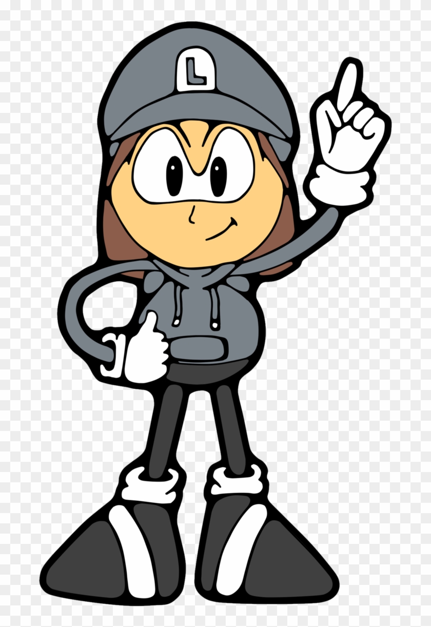 Super Liam Classic Sonic Style By Yoit - Cartoon - Free Transparent PNG ...