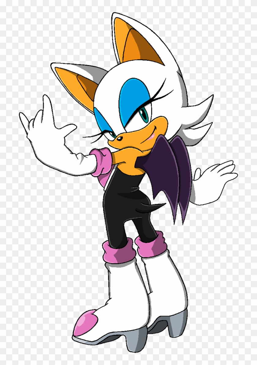 Rouge The Bat Sonic Channel 2017 By Cheril59 - Rouge The Bat Sonic ...