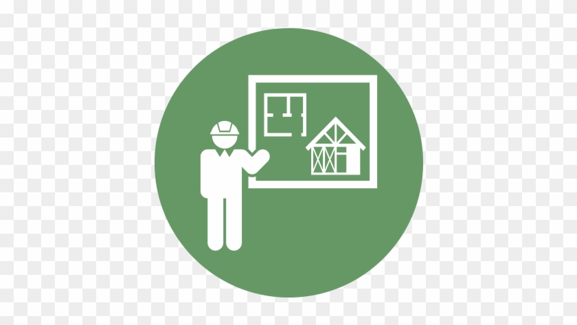 General Construction And Floorplan Icon - Project Management Icon Png ...
