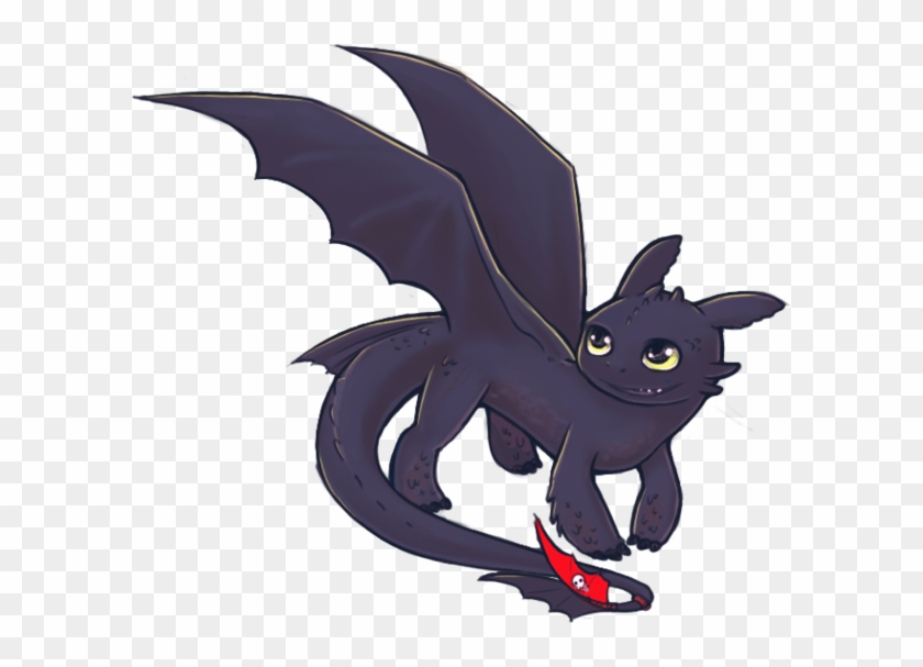 Toothless By Kaweii - How To Train Your Dragon - Full Size PNG Clipart ...