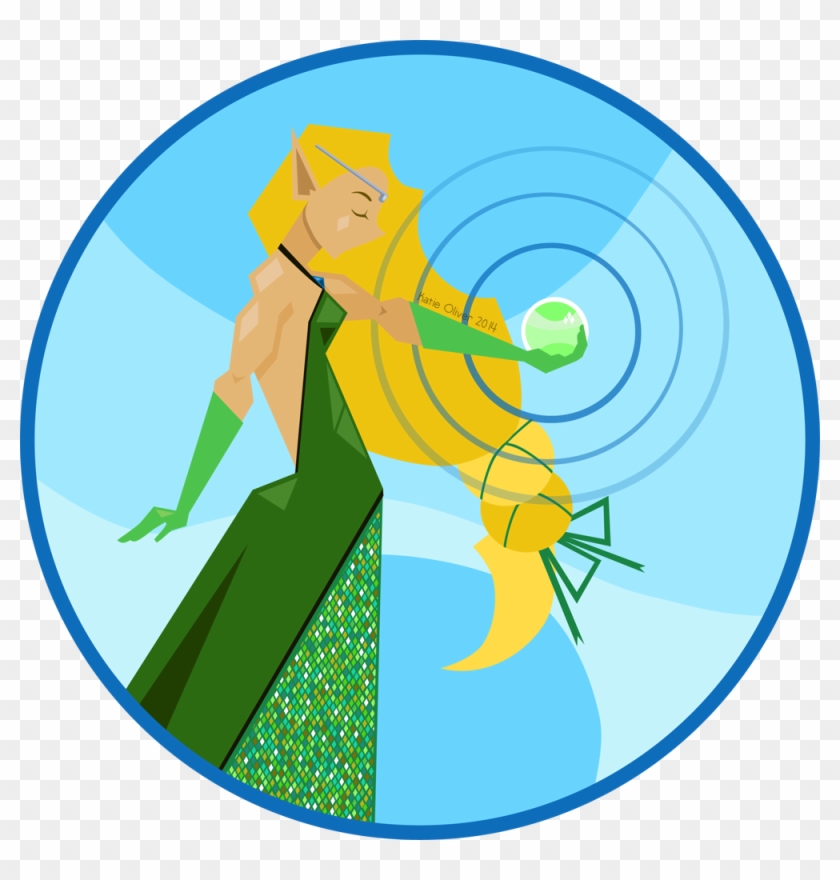 Female Elf Vector Token Www - Dungeons & Dragons - Full Size PNG ...