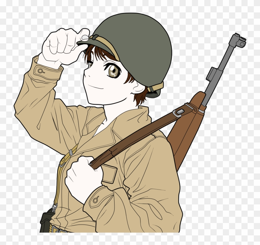 American Soldier Base Color By Fvsj - Cartoon - Free Transparent PNG ...
