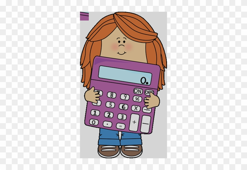 Math Clip Art Girl Doing Math Clipart - Math Daily 3 Posters - Full ...