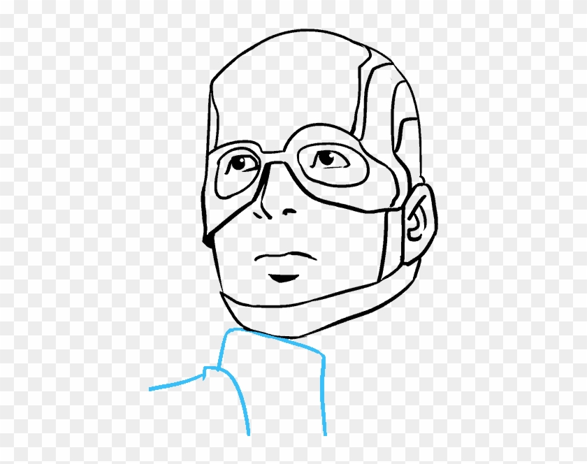 How To Draw Captain America In A Few Easy Steps Easy - Captain America ...