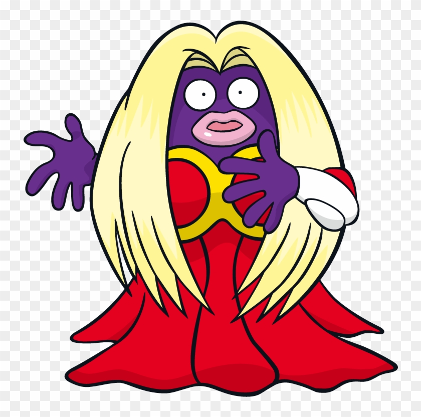 Jynx Pokemon Character Vector Art - Pokemones Jynx - Full Size PNG ...