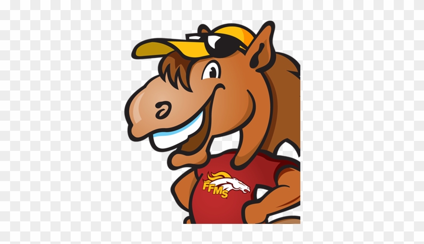 Five Forks Middle School's Bronco Buzz - Cartoon - Free Transparent PNG ...