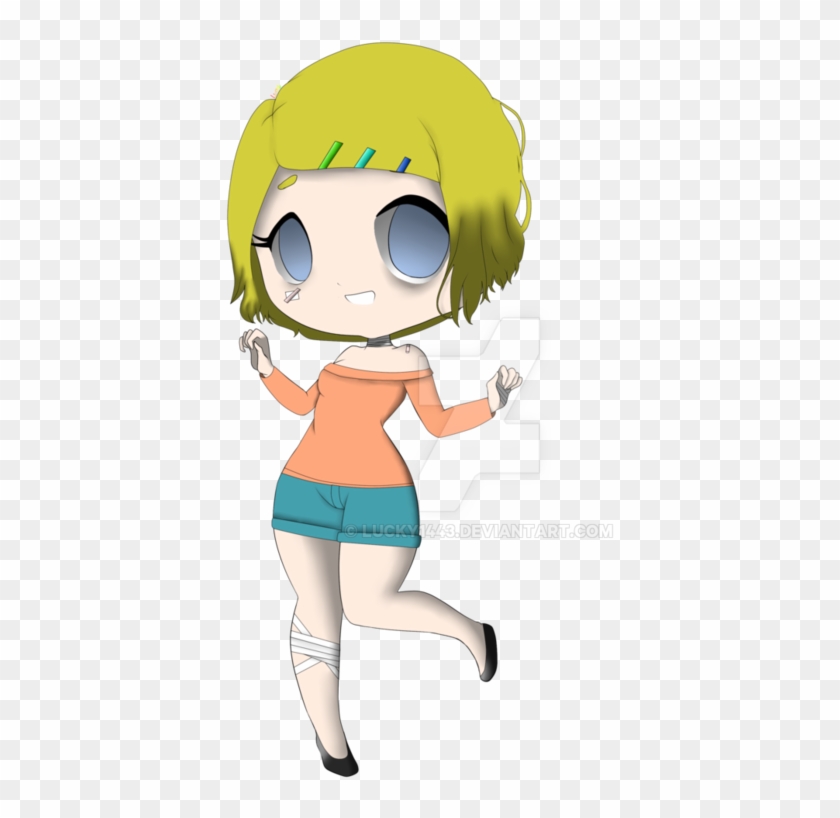 Ghost Hunt Oc By Lucky1443 - Cartoon - Free Transparent PNG Clipart ...