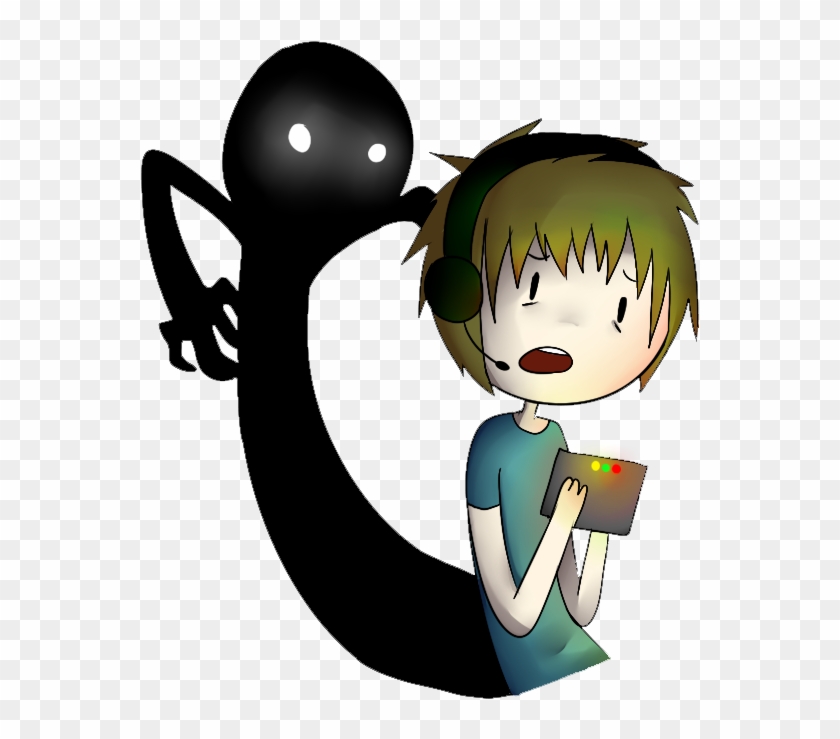 Pewdiepie Ghost Hunt By Miokatsumanagi - Cartoon - Full Size PNG ...