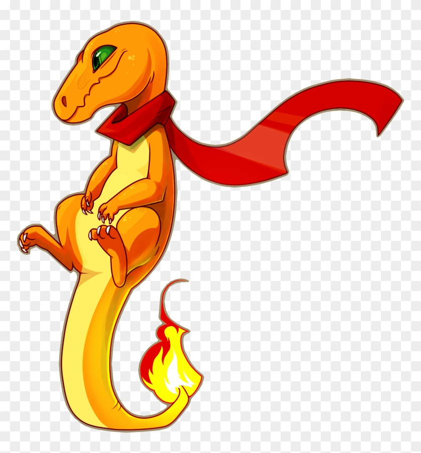 Charmander By Rhinne - Cartoon - Free Transparent PNG Clipart Images ...