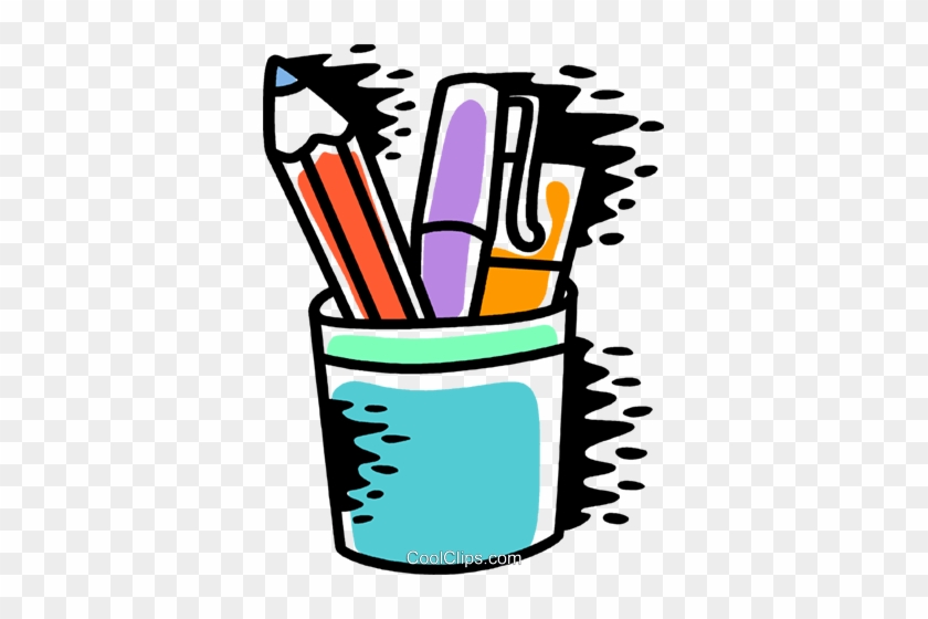 Pencil Holder - Clipart Of Pen Stand - Full Size PNG Clipart Images ...