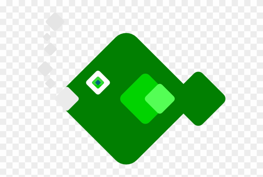 Triangle Fish Clipart - Full Size PNG Clipart Images Download